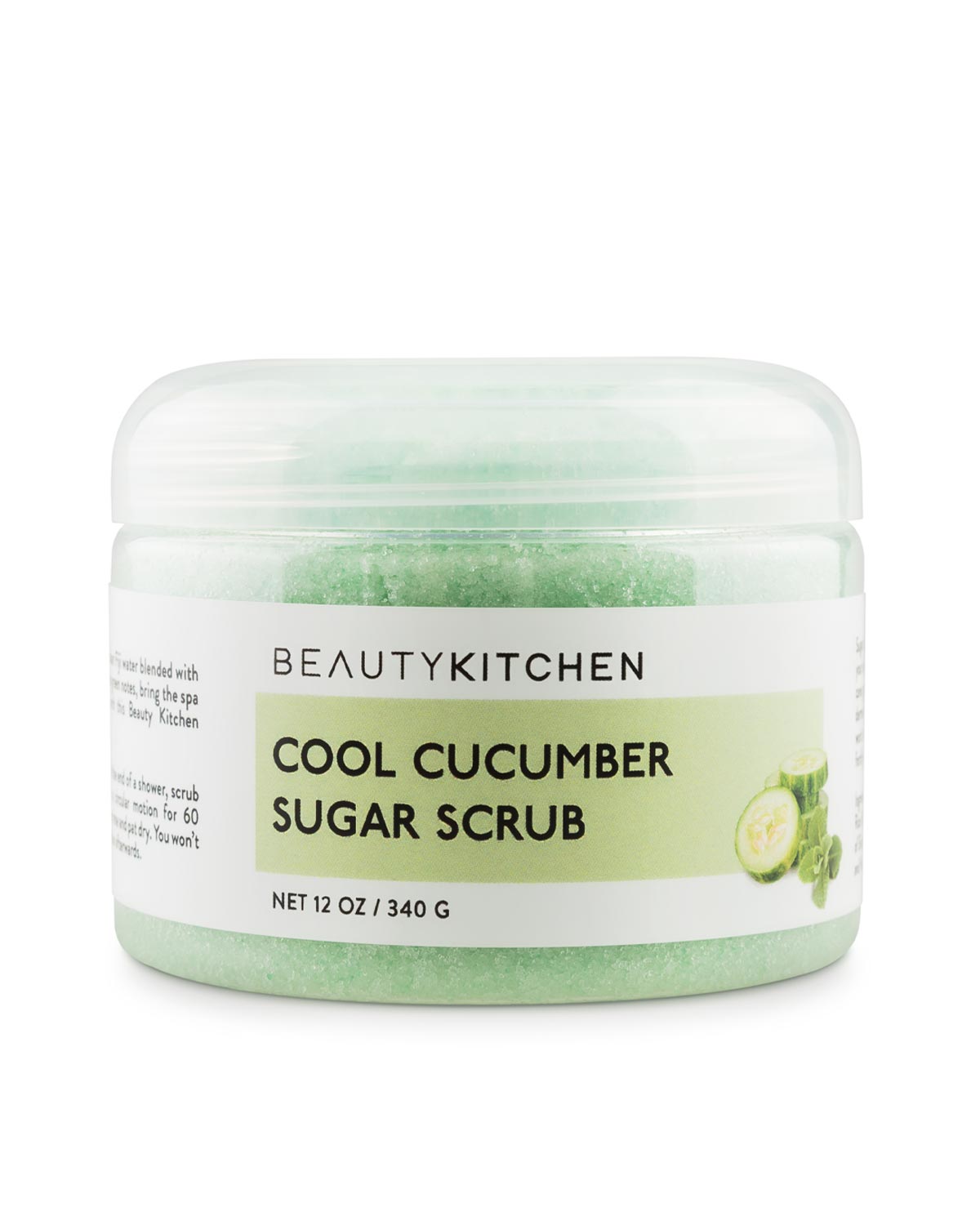 Cool Cucumber Sugar Scrub - Beauty Kitchen